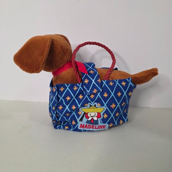 Eden | Toys | Madeline Genevieve Dog Plush Eden Toy W Blue Bag Outfit ...